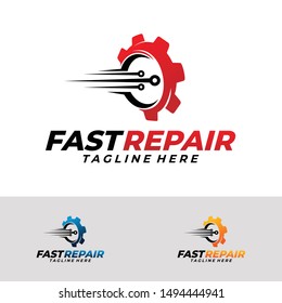 Fast Repair Logo Icon Vector Stock Vector (Royalty Free) 1494444941 ...
