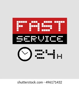 Fast Service Icon Stock Vector (Royalty Free) 496171432 | Shutterstock