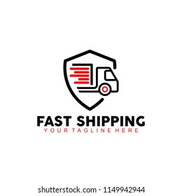 Fast Shipping Logo Stock Vector (Royalty Free) 1149942944 | Shutterstock
