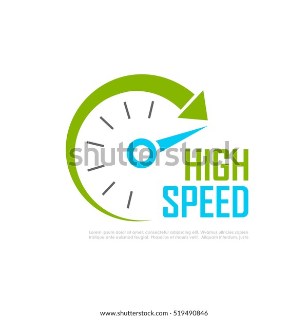Fast Speed Logo Vector Illustration On Stock Vector (Royalty Free ...