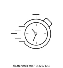 Fast Time Icons Symbol Vector Elements Stock Vector (Royalty Free ...