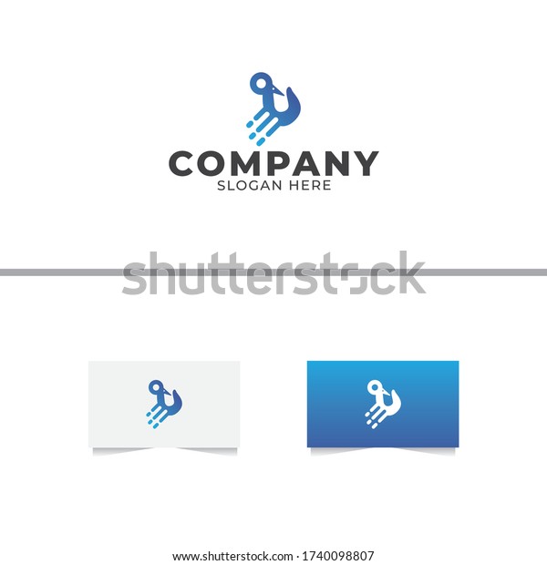 Fast Towing Logo Design Vector Template Stock Vector (Royalty Free ...