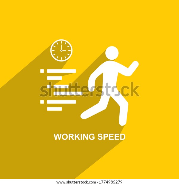 Fast Work Icon Business Icon Vector Stock Vector (Royalty Free ...
