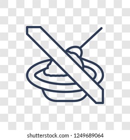 Fasting Icon Trendy Linear Fasting Logo Stock Vector (Royalty Free ...