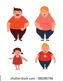 28,491 Fat family Images, Stock Photos & Vectors | Shutterstock