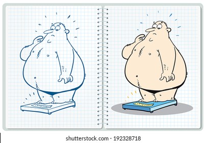 134,502 Sketch fat Images, Stock Photos & Vectors | Shutterstock