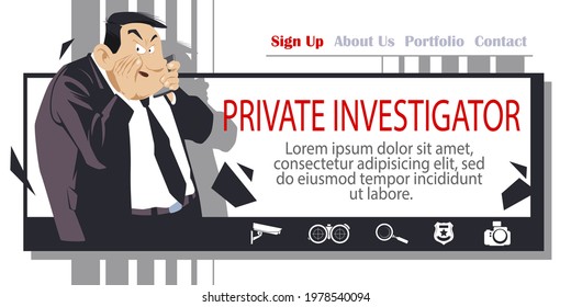 Fat Man Talking On Phone Businessman Stock Vector (Royalty Free ...