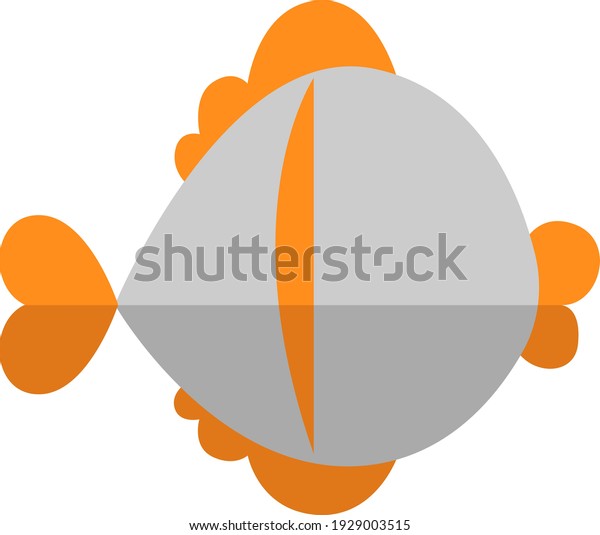 Fat White Fish Illustration Vector On Stock Vector (Royalty Free ...
