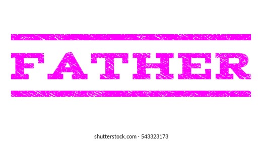 Father Watermark Stamp Text Caption Between Stock Vector (Royalty Free ...