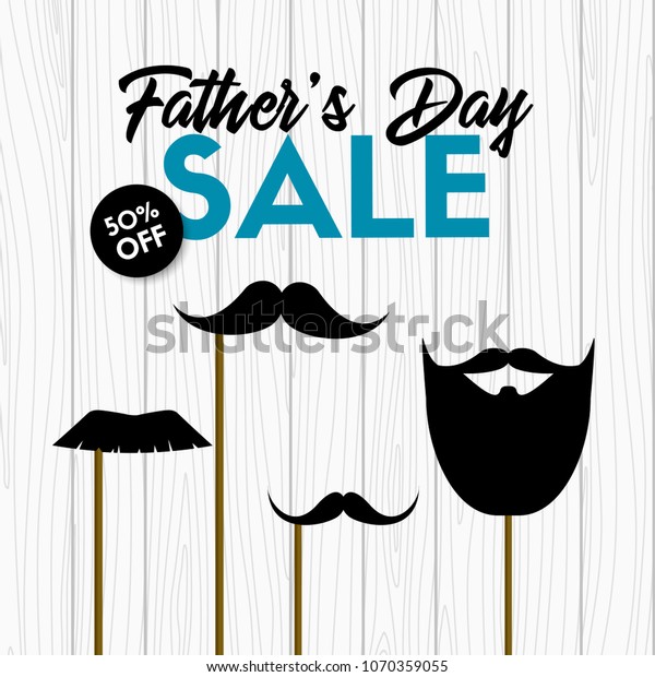 Fathers Day Sale Vector Banner Photo Stock Vector (Royalty Free) 1070359055 Fathers Day Sale Vector Banner Photo Stock Vector (Royalty Free) 1070359055