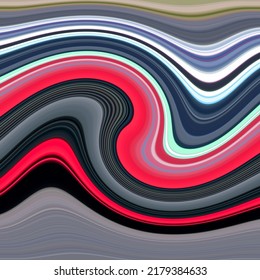 Faux Lava Flow Stripe Pattern Background Stock Vector (Royalty Free ...