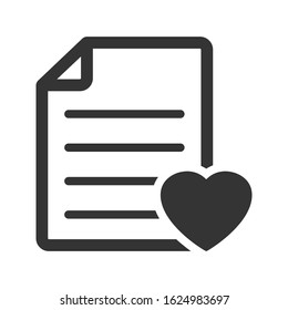 Favorite List Icon Vector Designs Stock Vector (Royalty Free ...