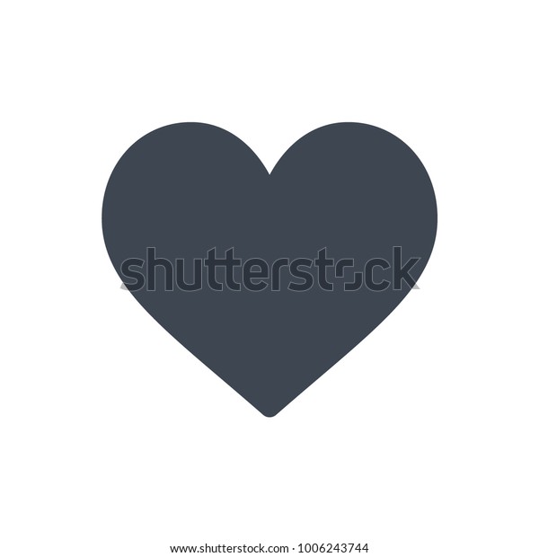 Favorite Love Icon Stock Vector (Royalty Free) 1006243744 | Shutterstock