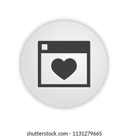 Favorite Page Vector App Icon Stock Vector (Royalty Free) 1423992266 ...