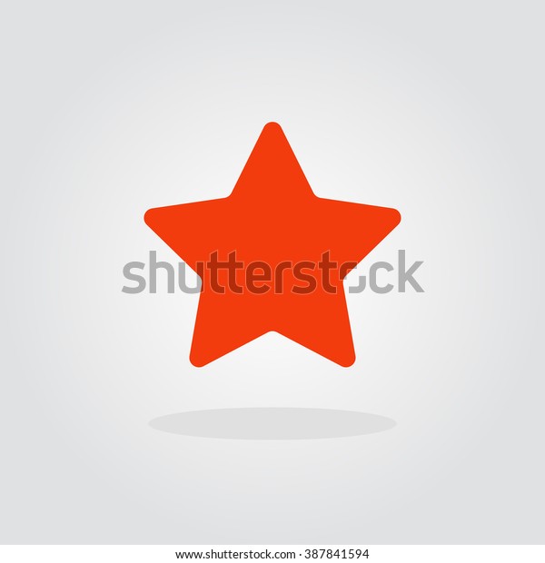 Favorite Star Icon Stock Vector (Royalty Free) 387841594 | Shutterstock