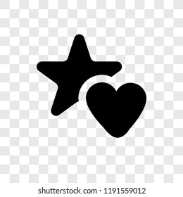 Favorite Vector Icon Isolated On Transparent Stock Vector (Royalty Free ...