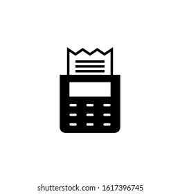 Fax Machine Icon Black White Stock Vector (Royalty Free) 1617396745 ...