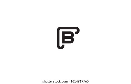 Fb Bf Abstract Letter Mark Vector Stock Vector (Royalty Free ...