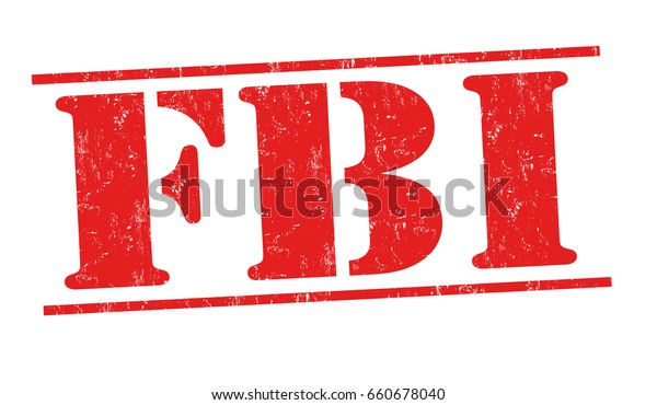 Fbi Sign Stamp On White Background: เวกเตอร์สต็อก (ปลอดค่าลิขสิทธิ์ ...