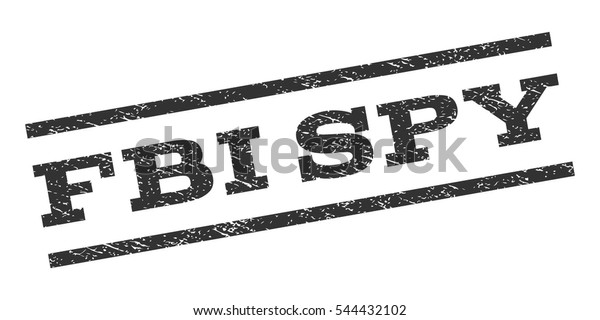 Fbi Spy Watermark Stamp Text Caption Stock Vector (Royalty Free) 544432102