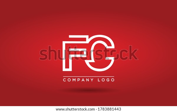 Fc Letter Design Logo Logotype Icon Stock Vector (Royalty Free ...
