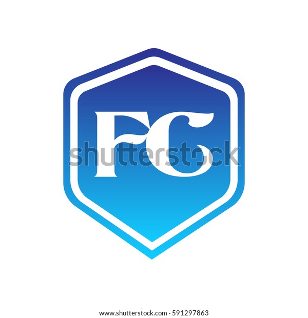 Fc Logo Stock Vector (Royalty Free) 591297863 | Shutterstock