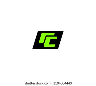 Fc Tc Logo Design Stock Vector (Royalty Free) 1104084443