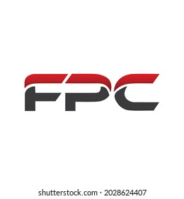 Fcp Monogram Initial Letters Logo Design Stock Vector (Royalty Free ...