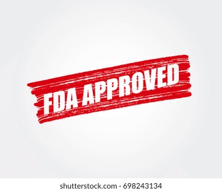 Fda Approved Pen Marker Red Brush 库存矢量图（免版税）698243134 | Shutterstock