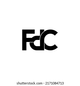 Fdc Letter Original Monogram Logo Design Stock Vector (Royalty Free ...