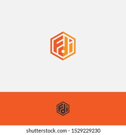 Fdi Logo Concept Design All Uses Stock Vector (Royalty Free) 1529229230 ...