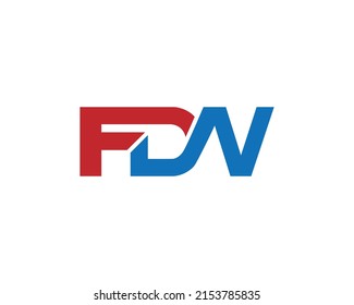 Fdw Logo Icon Design Idea Concept Stock Vector (Royalty Free ...