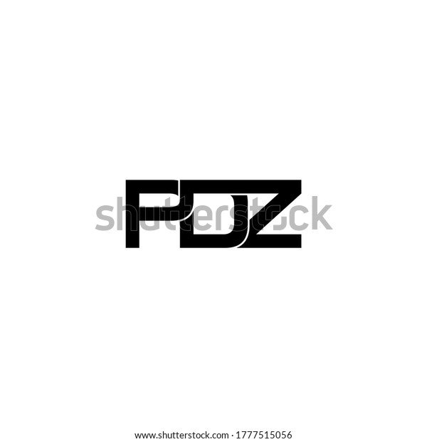 Fdz Letter Original Monogram Logo Design Stock Vector (Royalty Free ...