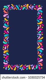 Feast Vector Frame Art Graphics Celebration Stock Vector (Royalty Free ...