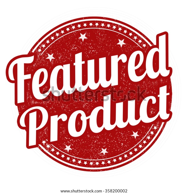 Featured Product Grunge Rubber Stamp On Stock Vector (Royalty Free ...