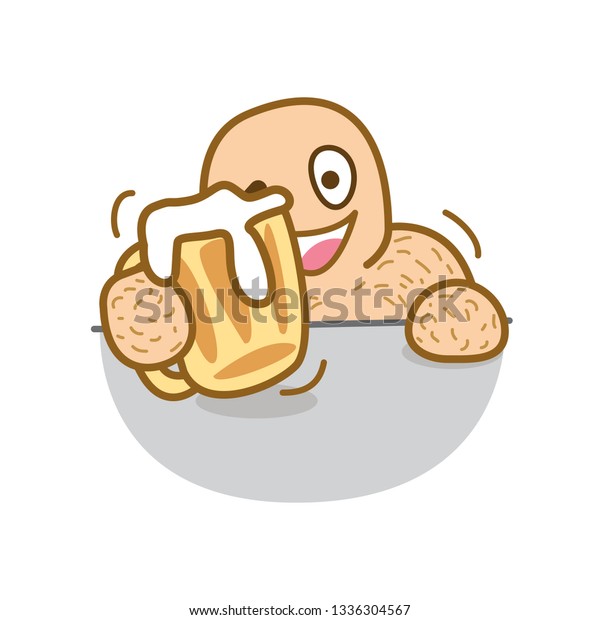 Feces Cartoon Character Poop Shit Brown Stock Vector (Royalty Free ...