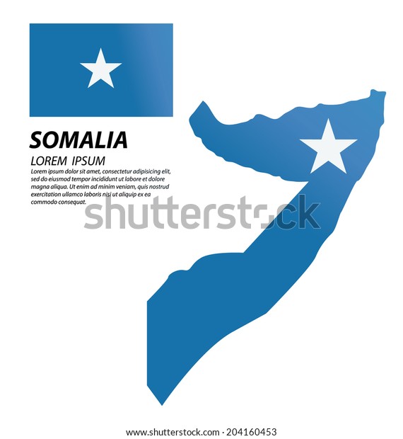 Federal Republic Somalia Stock Vector (Royalty Free) 204160453