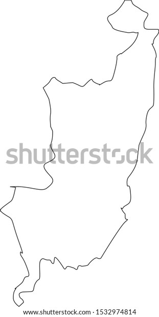 Federal Subject Map Primorie Russia Stock Vector (Royalty Free ...