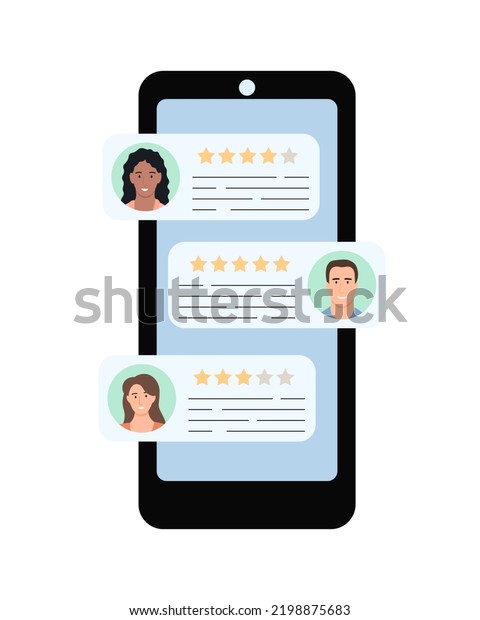 Feedback Concept Feedback Review Messages Rating Stock Vector (Royalty ...
