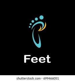 Feet Logo Stock Vector (Royalty Free) 699466051 | Shutterstock