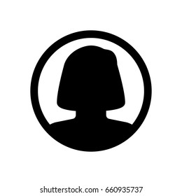 Female User Icon Vector Illustration Stock Vector (Royalty Free) 1903025812