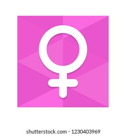 Female App Icon: vector de stock (libre de regalías) 1230403969 ...