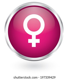 Abstract Female Symbol Application Icon 库存插图 189803450 | Shutterstock