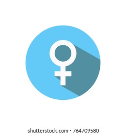 Women Gender Sign Icon Vector Logo Stock Vector (Royalty Free) 1820837882