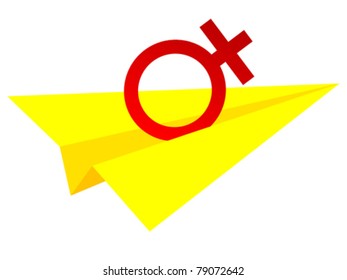 Female Letter Stock Vector (Royalty Free) 79072642 | Shutterstock