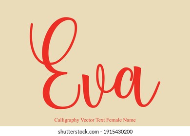246 Eva name Images, Stock Photos & Vectors | Shutterstock
