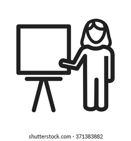Female Professor Stock Vector (Royalty Free) 371383882 | Shutterstock