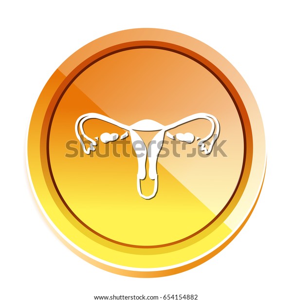 Female Reproductive Icon Stock Vector (Royalty Free) 654154882 ...