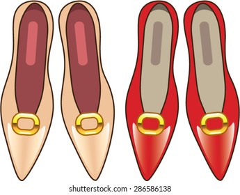 241 Feet in high heels top view Stock Illustrations, Images & Vectors ...