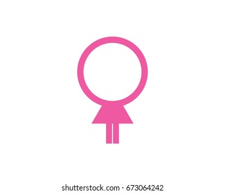 Female Symbol Stock Vector (Royalty Free) 673064242